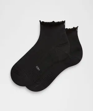 Lululemon Power Stride Ankle Socks - Black