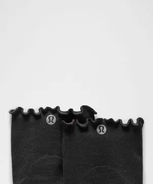 Lululemon Power Stride Ankle Socks 3 Pack - Black
