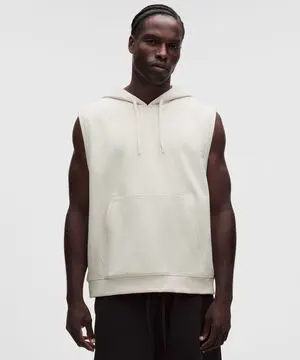Lululemon Sleeveless Gym Hoodie - Light Ivory