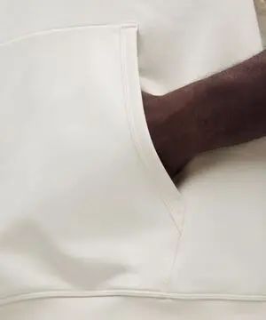 Lululemon Sleeveless Gym Hoodie - Light Ivory