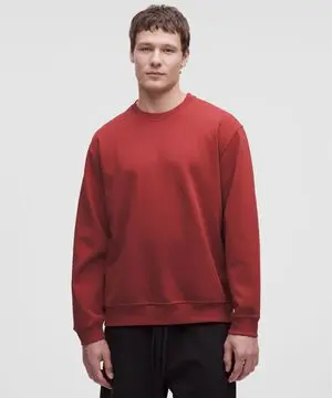 Lululemon Grand Standard Long-sleeve Crewneck Pullover - Rocket Red