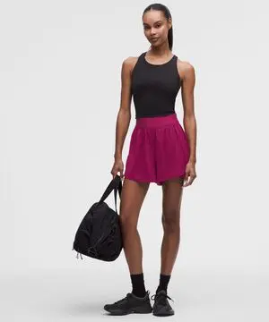 Lululemon License To Train Super-high-rise 2-in-1 Short - Raspberry Rave