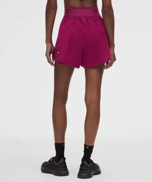 Lululemon License To Train Super-high-rise 2-in-1 Short - Raspberry Rave