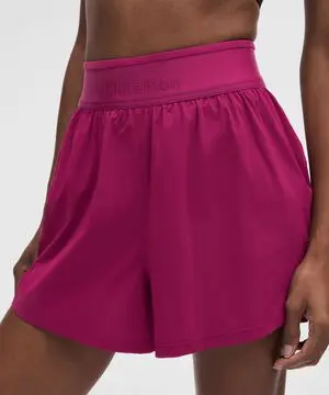 Lululemon License To Train Super-high-rise 2-in-1 Short - Raspberry Rave