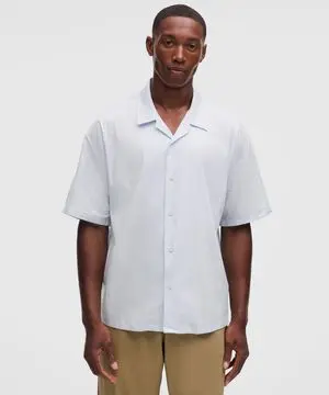 Lululemon Lightweight Camp-collar Shirt - Starch Blue