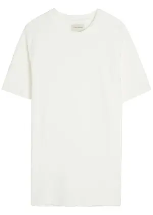Oliver Peoples Ribbed Cotton T-shirt