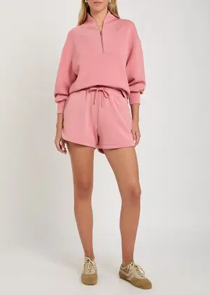 Varley Coulter Jersey Shorts - Light Pink