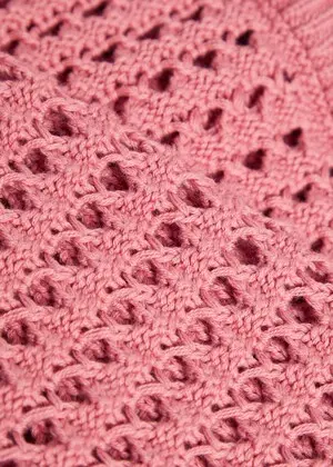 Varley Eloise Open-knit Cotton Sweatshirt