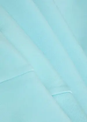 Varley Hawley Half-zip Stretch-jersey Sweatshirt - Light Blue