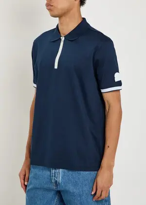 SANDBANKS Logo Cotton Polo Shirt