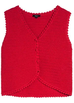 Rails Calypso Knit Cotton Crop Top