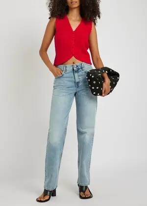 Rails Calypso Knit Cotton Crop Top
