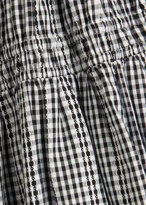 Rails Kenton Gingham Cotton Midi Dress