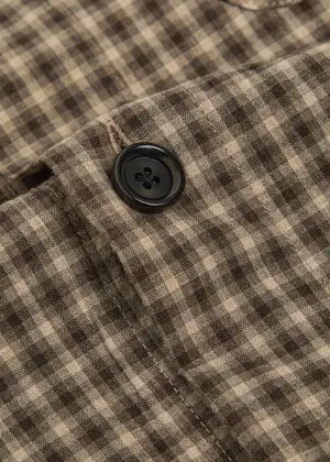 Oliver Spencer Checked Stretch-cotton Jacket