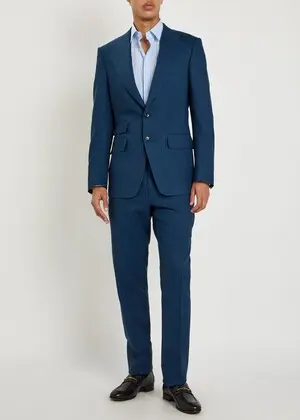 TOM FORD Fresco Shelton Evening Suit - Blue