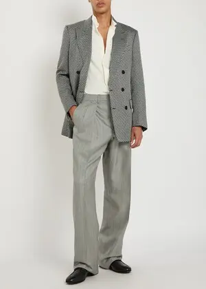 TOM FORD Perforated Silk Shirt