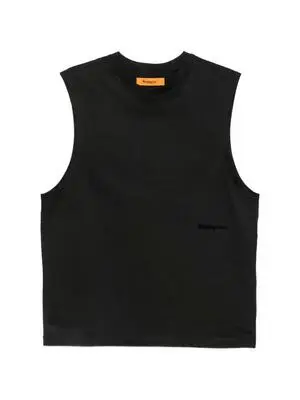 REPLAY Logo-detail Tank Top - Black