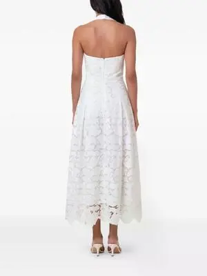 NICHOLAS Elisabeth Halter-neck Lace Dress