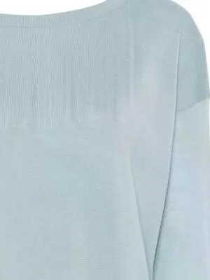 Akris Boat-neck Ribbed-knit Sweater