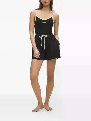 Karl Lagerfeld Logo Patch Contrast Trim Vest