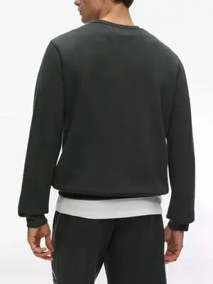 Karl Lagerfeld Rue St-guillaume Logo-print Sweater - Green