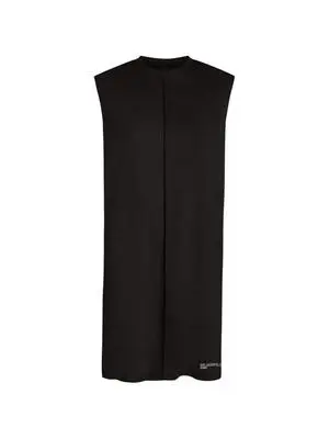 Karl Lagerfeld Seam-detail Tank Mini Dress - Black