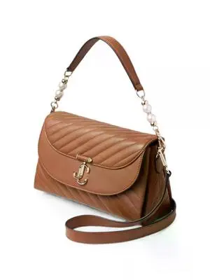 JIMMY CHOO Curve Top Handle Shoulder Bag