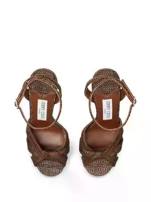 JIMMY CHOO Kove Platform Sandals