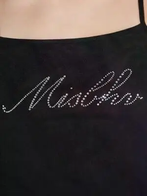 MISBHV Embellished Mesh Tank Top