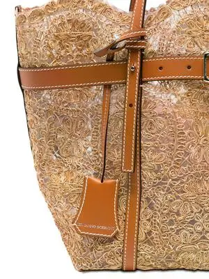 Ermanno Scervino Lace-overlay Tote Bag