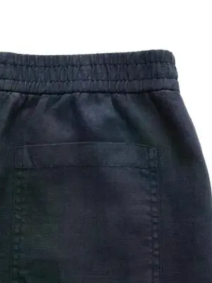 04651 / A TRIP IN A BAG Elasticated-waist Linen Trousers