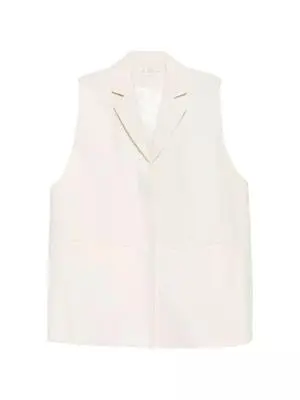 Co Sleeveless Gilet - Neutrals