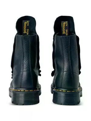 LIMI FEU X Dr. Martens Buttoned-flap Combat Boots