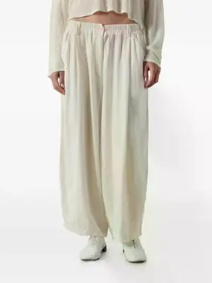 American Vintage Ozutown Balloon Palazzo Pants - White