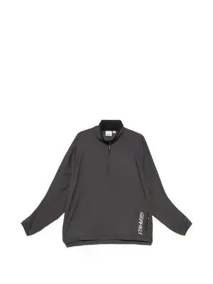 Gramicci Half-zip Logo Jacket - Grey