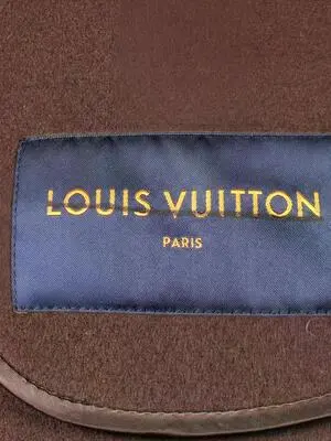 LOUIS VUITTON Monogram Wool Coat