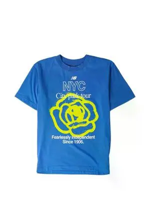 NEW BALANCE Nyc City Run T-shirt - Blue