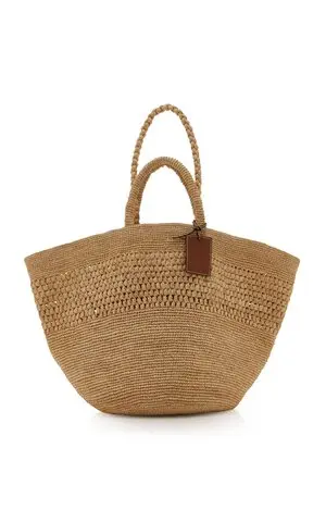 Manebí Fiji Raffia Tote Bag