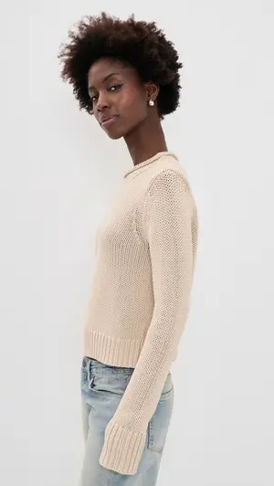 LA LIGNE Solid Mini Marina Sweater