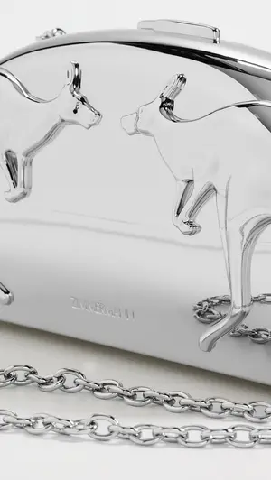 Zimmermann Rapture Clutch - Silver