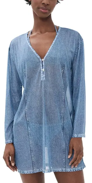 Rag & Bone Miramar Mesh Cover Up Dress - Minetta