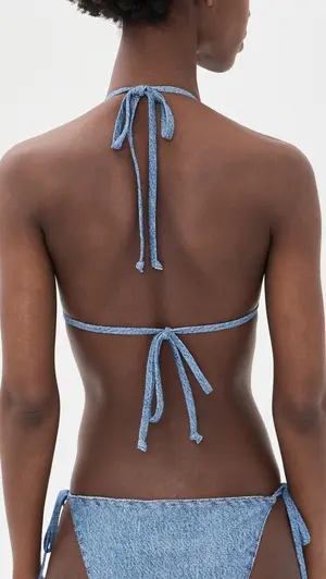 Rag & Bone Miramar Triangle String Bikini Top - Minetta