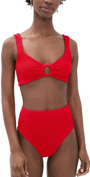 Hunza G Nadine Bikini Set - Red