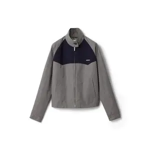 Miu Miu Gingham Check Blouson Jacket
