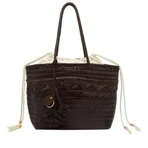 GIANNI CHIARINI Firenze Paloma Leather Bag - Choco