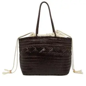 GIANNI CHIARINI Firenze Paloma Leather Bag - Choco