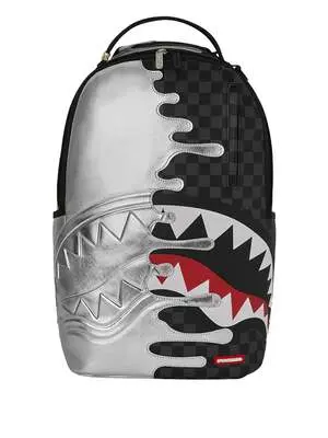 SPRAYGROUND Shark Mouth Backpack - Silver