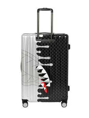 SPRAYGROUND Printed Trolley Suitcase - Silver