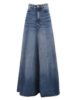 ICON DENIM LOS ANGELES Oversized Maxi Skirt