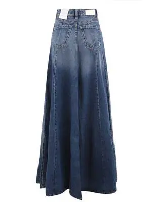 ICON DENIM LOS ANGELES Oversized Maxi Skirt